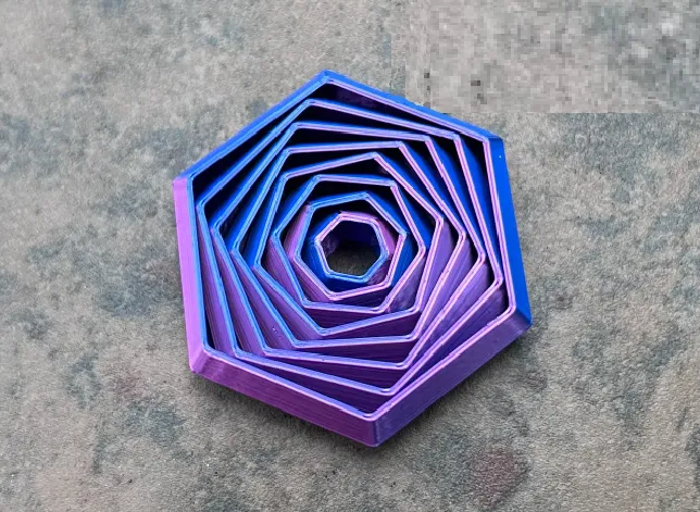 Hexagon Fidget - Easy to print by NEXI 3D | Download free STL model ...