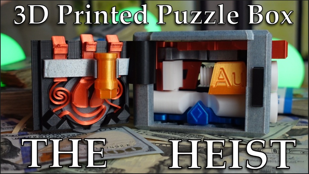 The Heist - Puzzle Box by LeisureLuke | Download free STL model ...