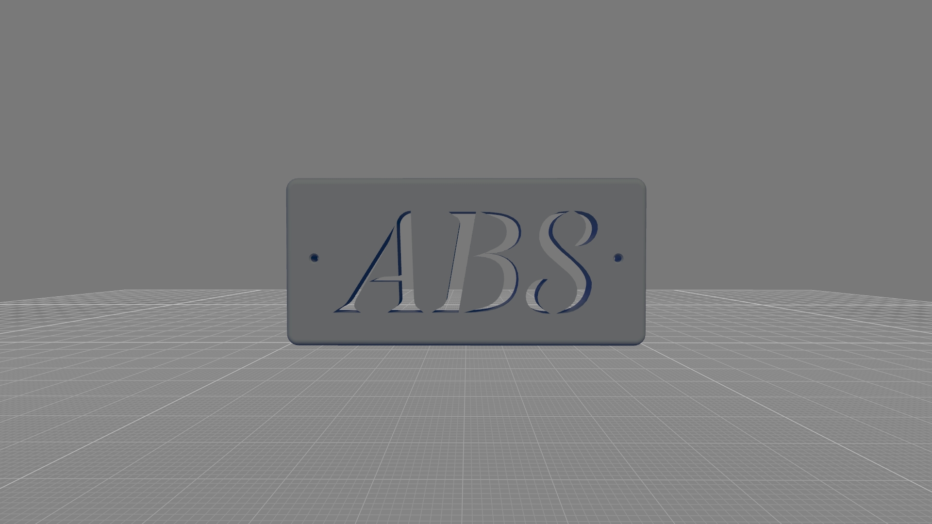 ABS Name plate por Jayden Basson | Descargar modelo STL gratuito ...