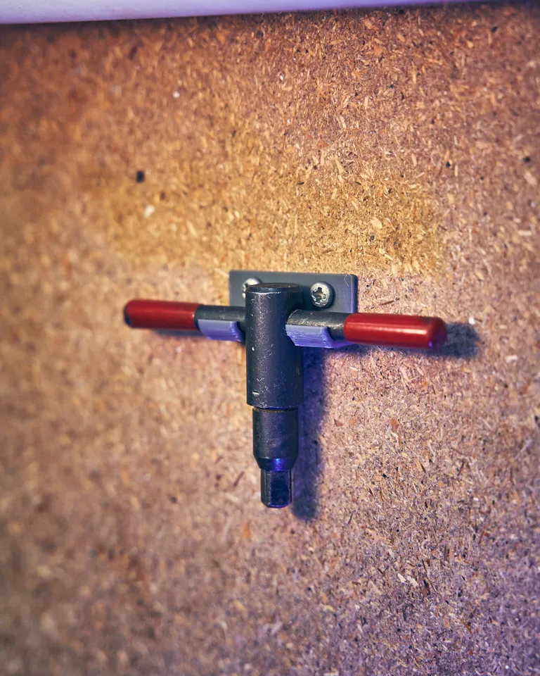Lathe chuck key holder by ALB Workshop | Download free STL model | Printables.com