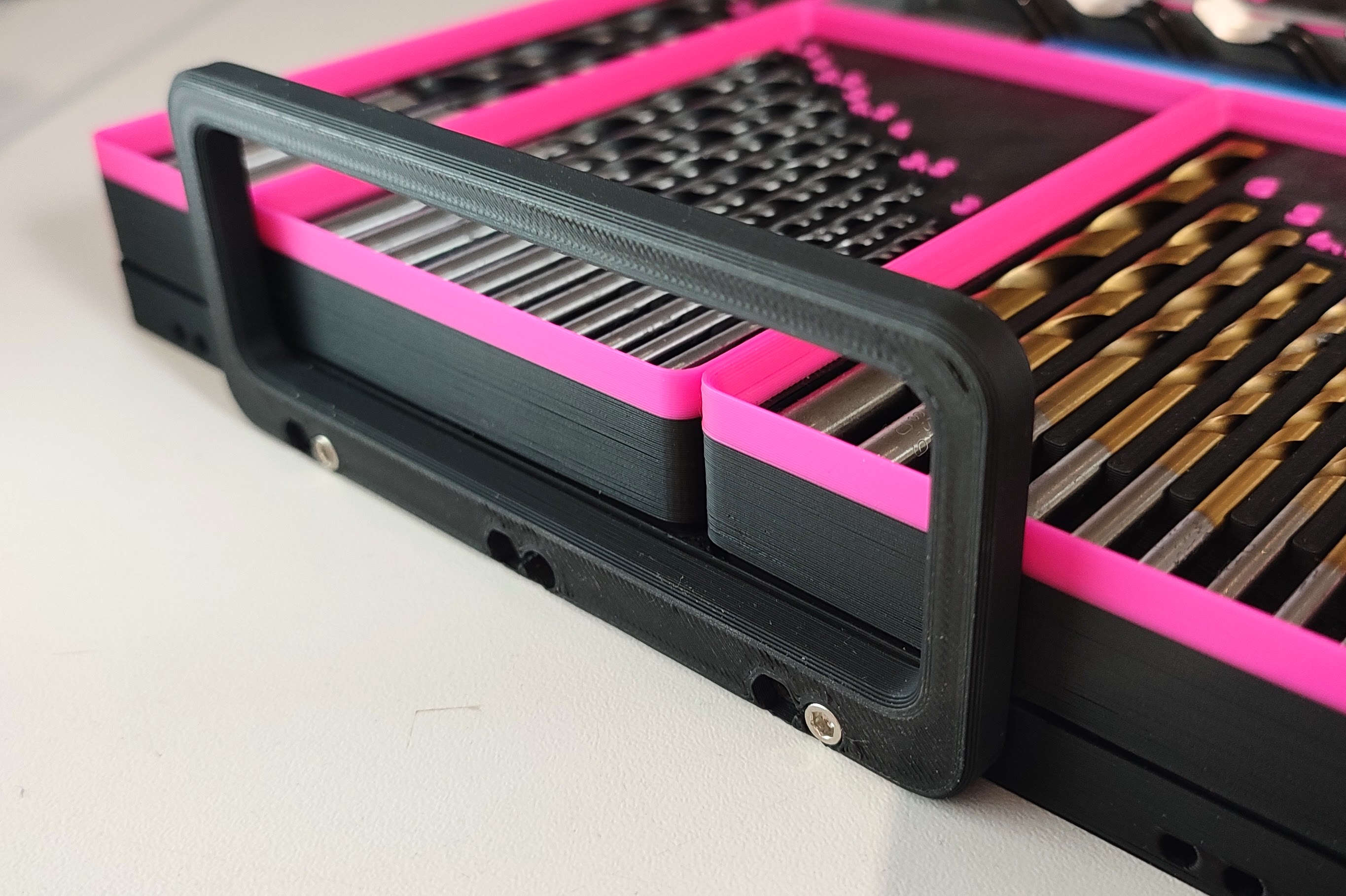 Handles for Gridfinity Baseplate Screwable by Sable147 | Download free ...