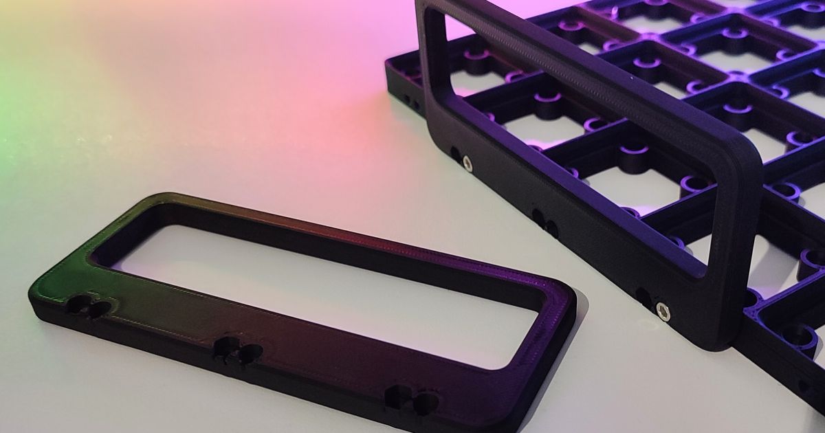 Handles for Gridfinity Baseplate Screwable by Sable147 | Download free ...