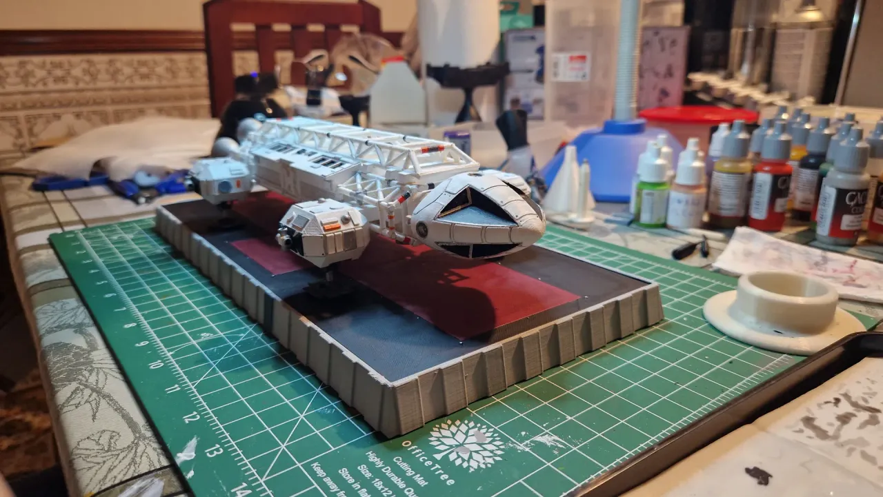 Space 1999 Eagle 1 landing platform by davcin44 | Download free STL ...