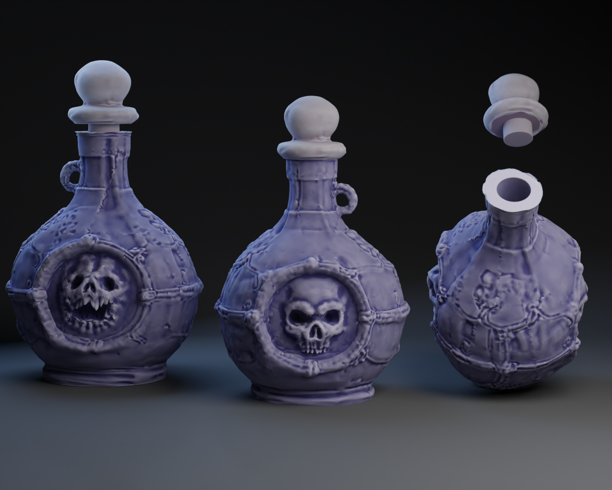 Poison Bottle by Peter Farell | Download free STL model | Printables.com