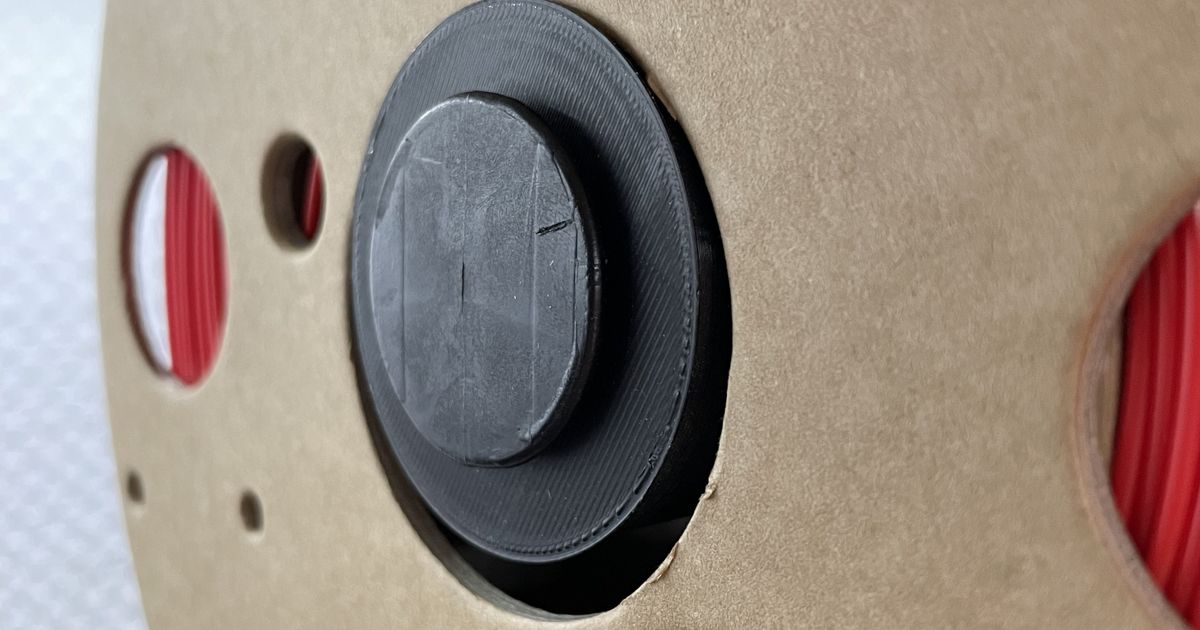 Prusa filament roll adapter 1.0 by 3D-Printiverse | Download free STL ...