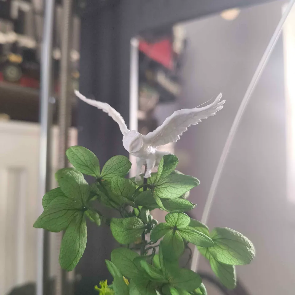 Flying Snowy Owl by Oksus | Download free STL model | Printables.com