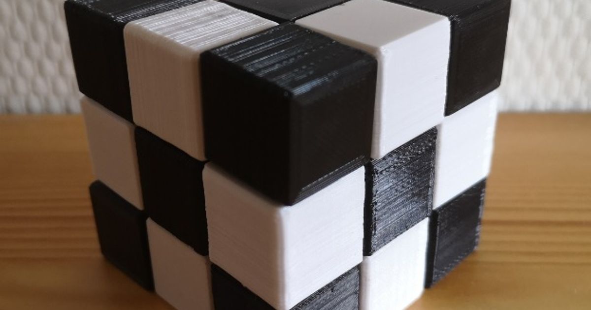 Rubber cube Puzzle by max3d | Download free STL model | Printables.com