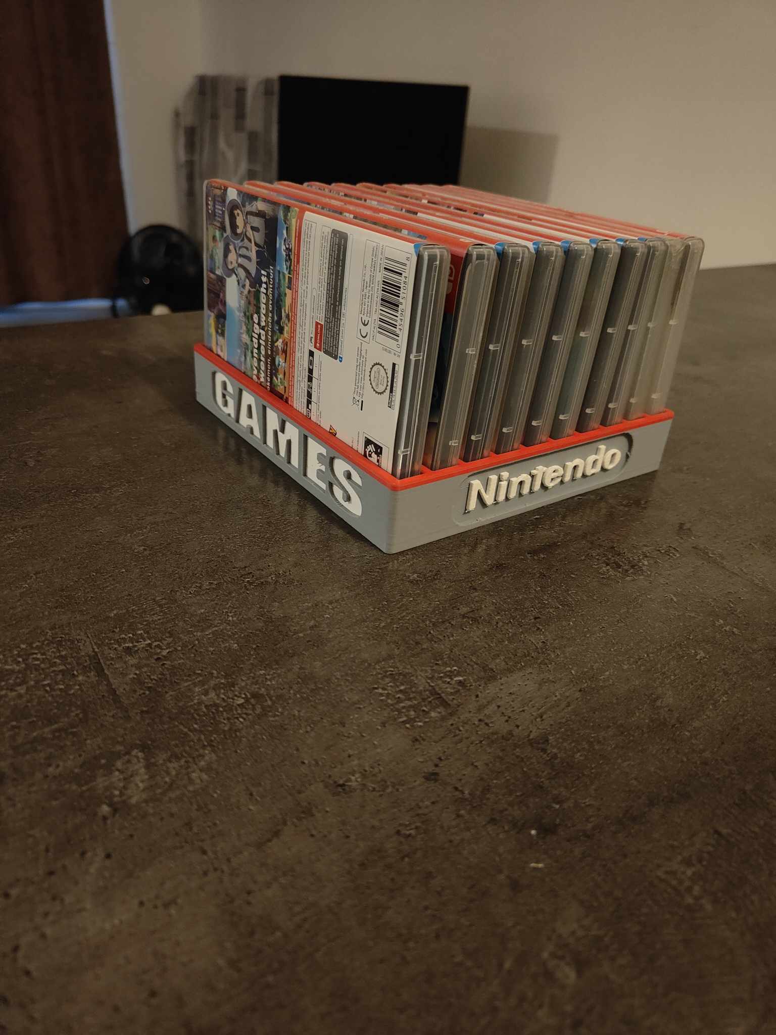 NINTENDO SWITCH GAME CASE HOLDER by XERO PRINT | Download free STL ...