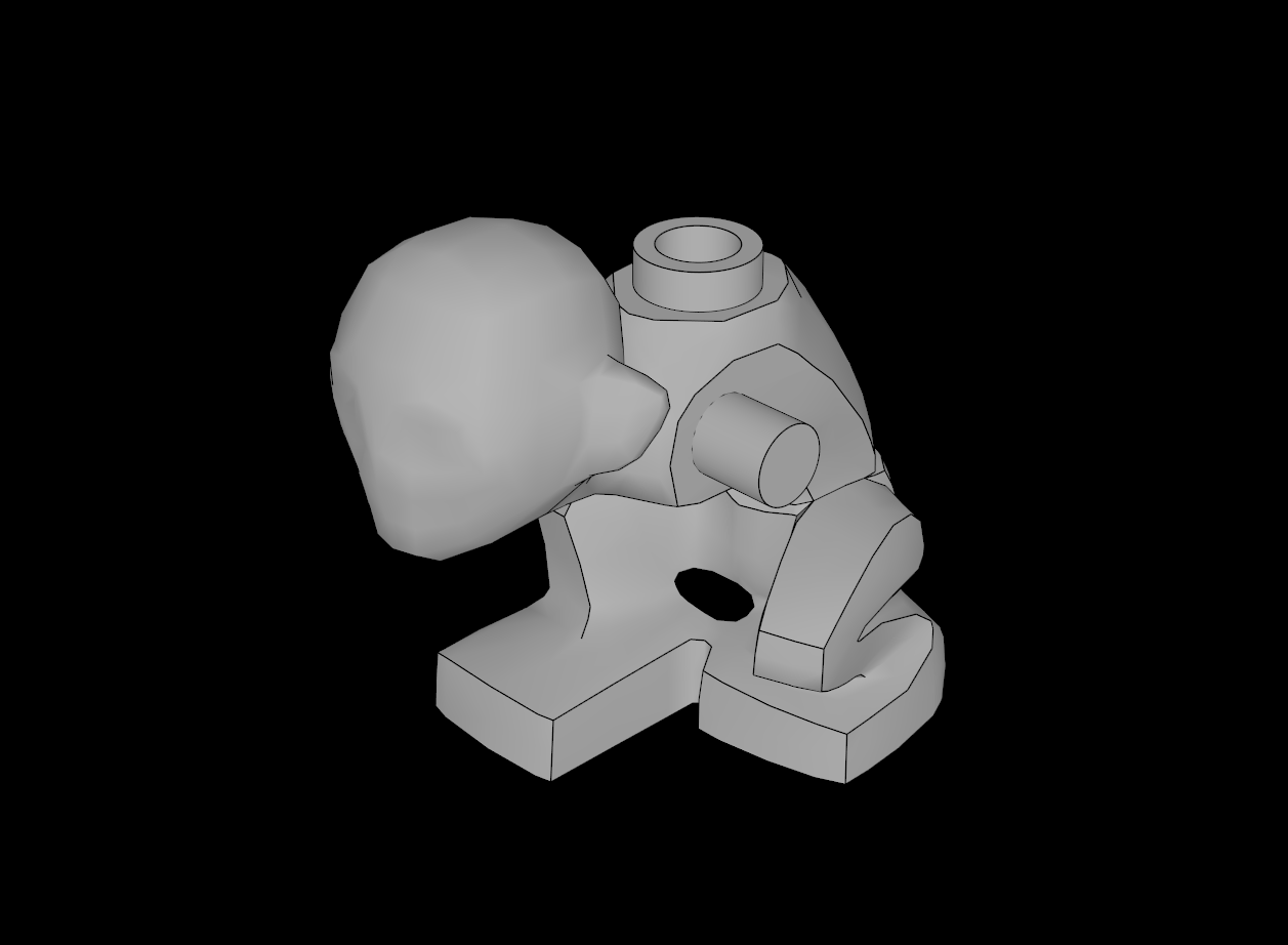 Lego Compatible (10057.dat) Minifig Gollum by thall72 | Download free ...