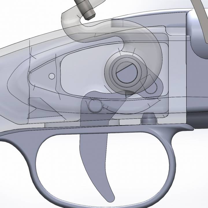Flintlock Pistol Prop with Functioning Action by Zachary Ragsdale ...