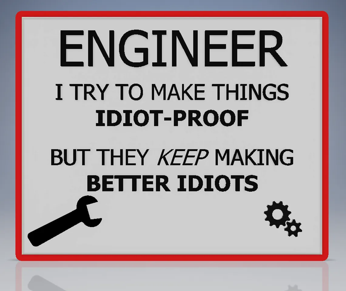Engineer sign by max3d | Download free STL model | Printables.com