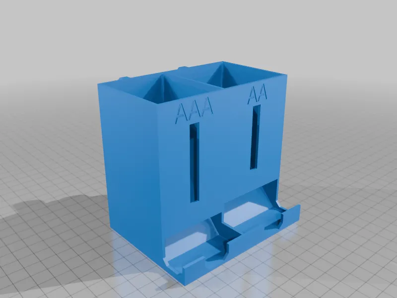Multiboard AA & AAA Battery Dispenser by Ray Wise | Download free STL model | Printables.com