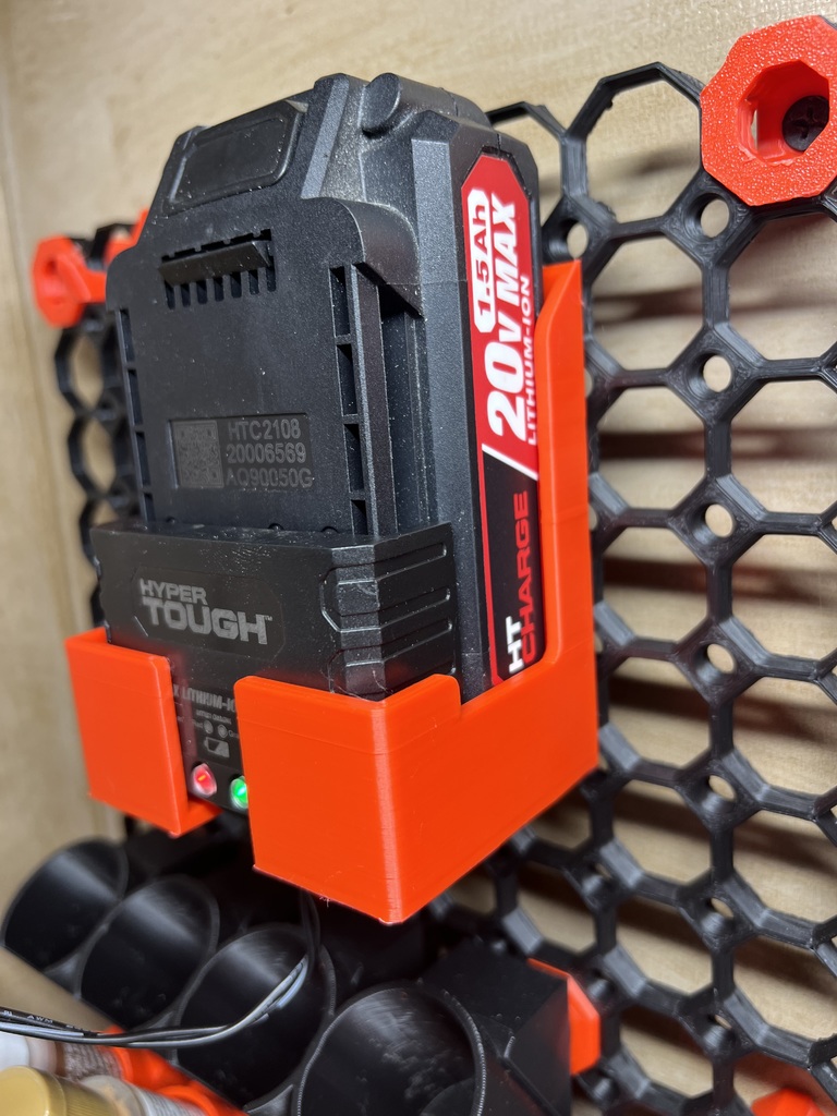 Multiboard Hypertough Drill Battery Charger Holder by Ray Wise ...