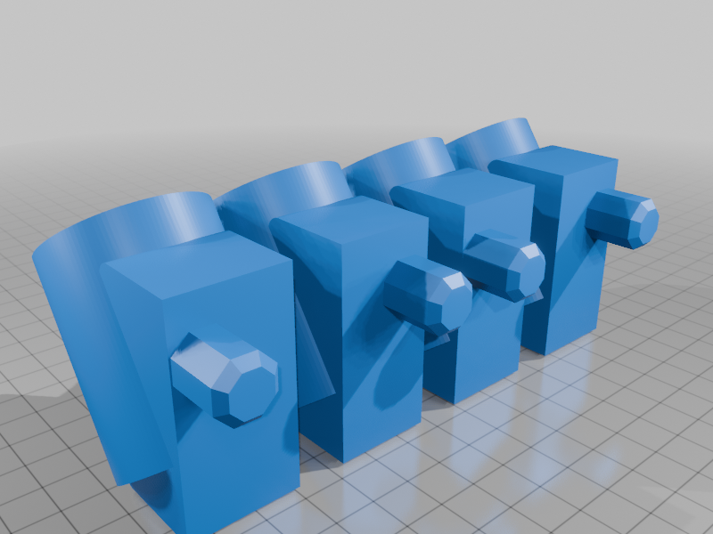 Multiboard 4 paint bottle 35mm holder by Ray Wise | Download free STL ...