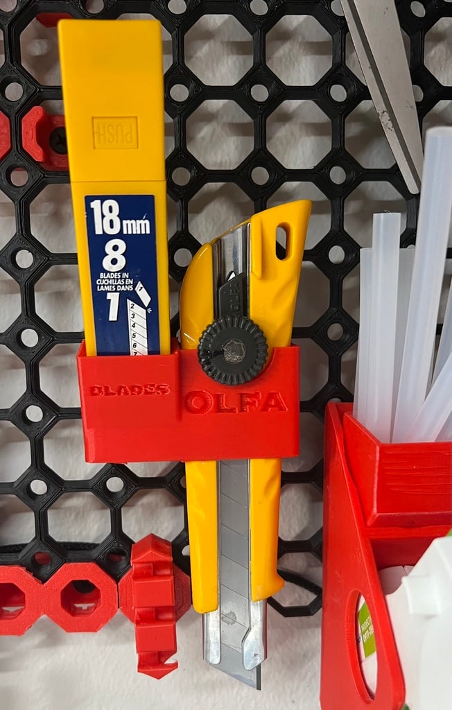 Multiboard Olfa Knife and Blade Holder by Ray Wise | Download free STL model | Printables.com