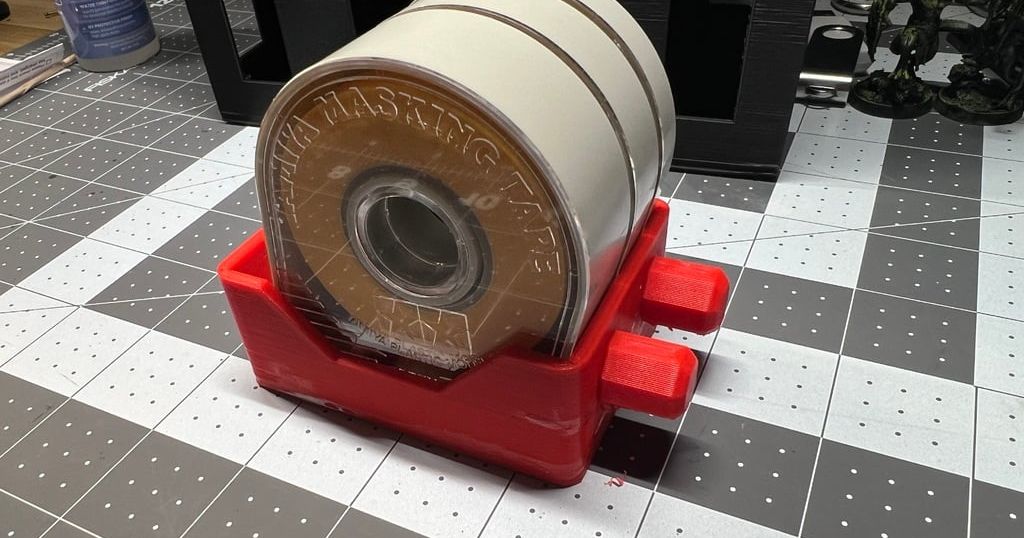 Multiboard Tamiya Tape Dispenser Holder by Ray Wise | Download free STL model | Printables.com