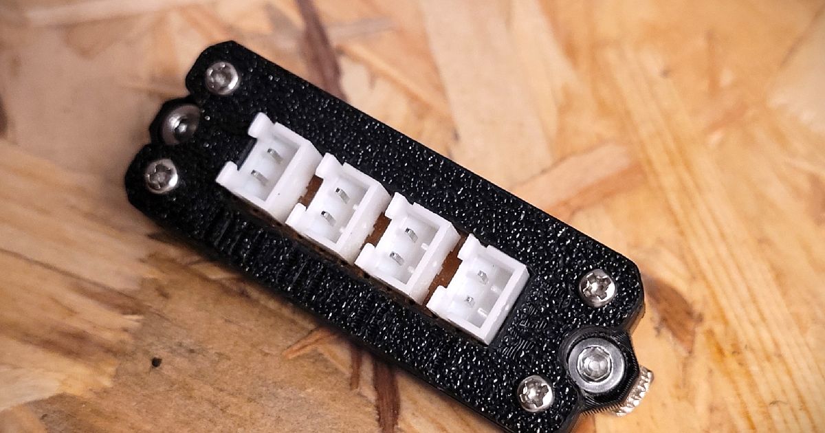 PCB FAN SPLITTER CASE FOR 2020 EXTRUSION by Maxime | Download free STL ...