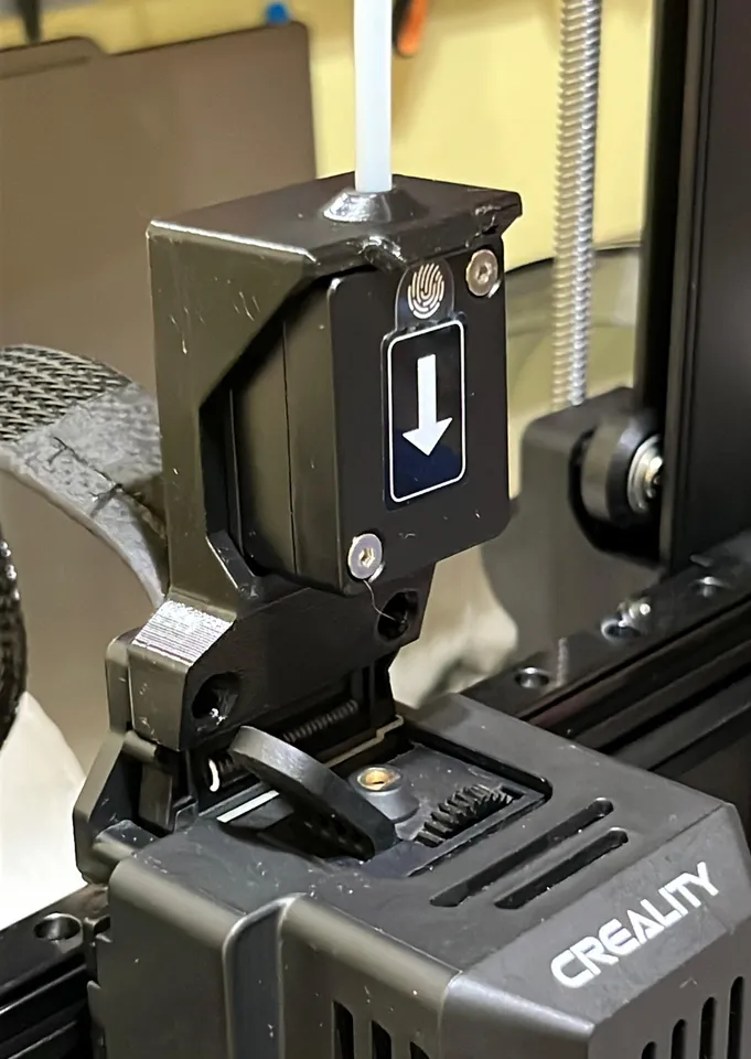 Ender 3 V3 KE - Filament Sensor Mount on printhead by Dorian | Download ...