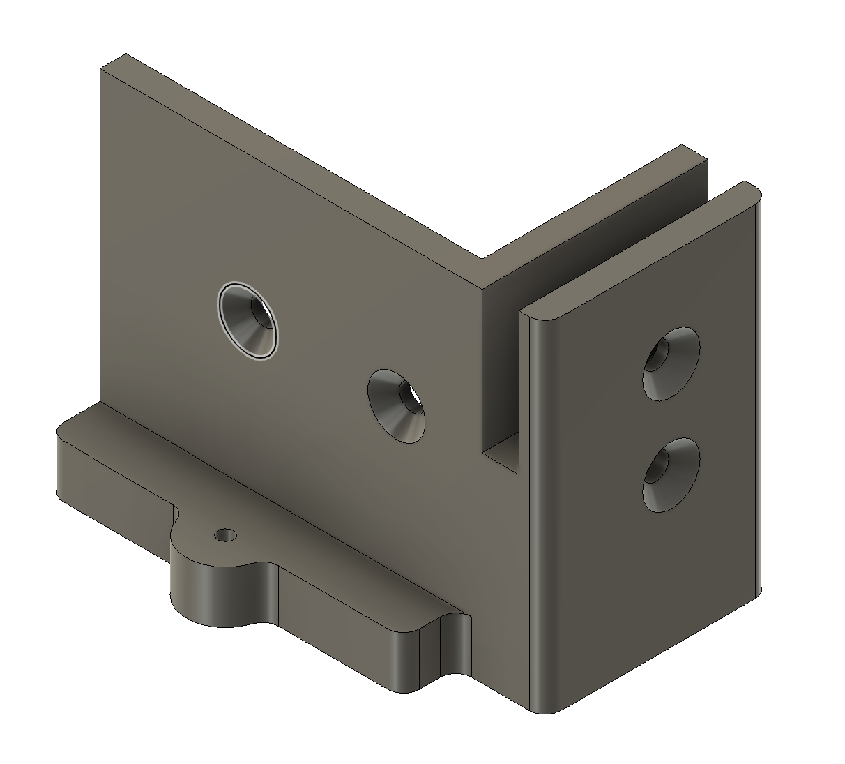 Overbuilt Between Stud Shelf Brackets by ICBB | Download free STL model ...