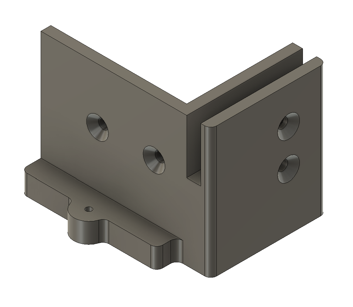 Overbuilt Between Stud Shelf Brackets by ICBB | Download free STL model ...