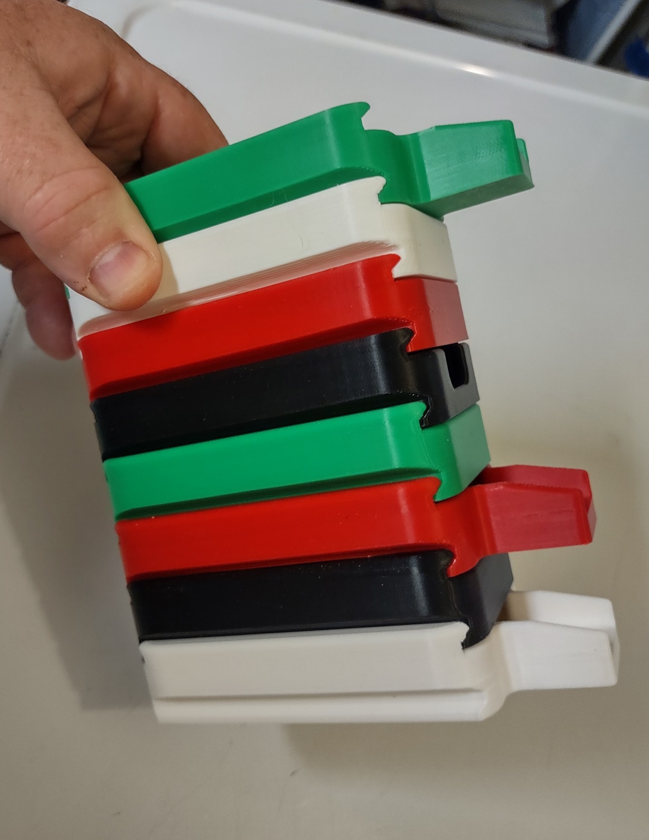 Slide Locking Hang Parts Trays by 3dCreateSomething | Download free STL ...