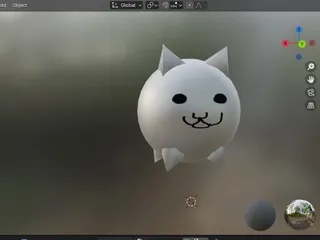 Battle Cats - Basic Cat by someguy1 | Download free STL model ...