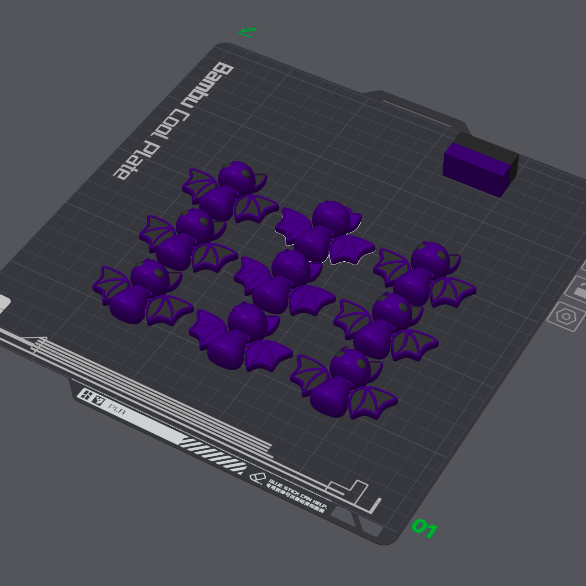 3D Printable Articulated Flexi Bat by Brandon Santana | Download free ...