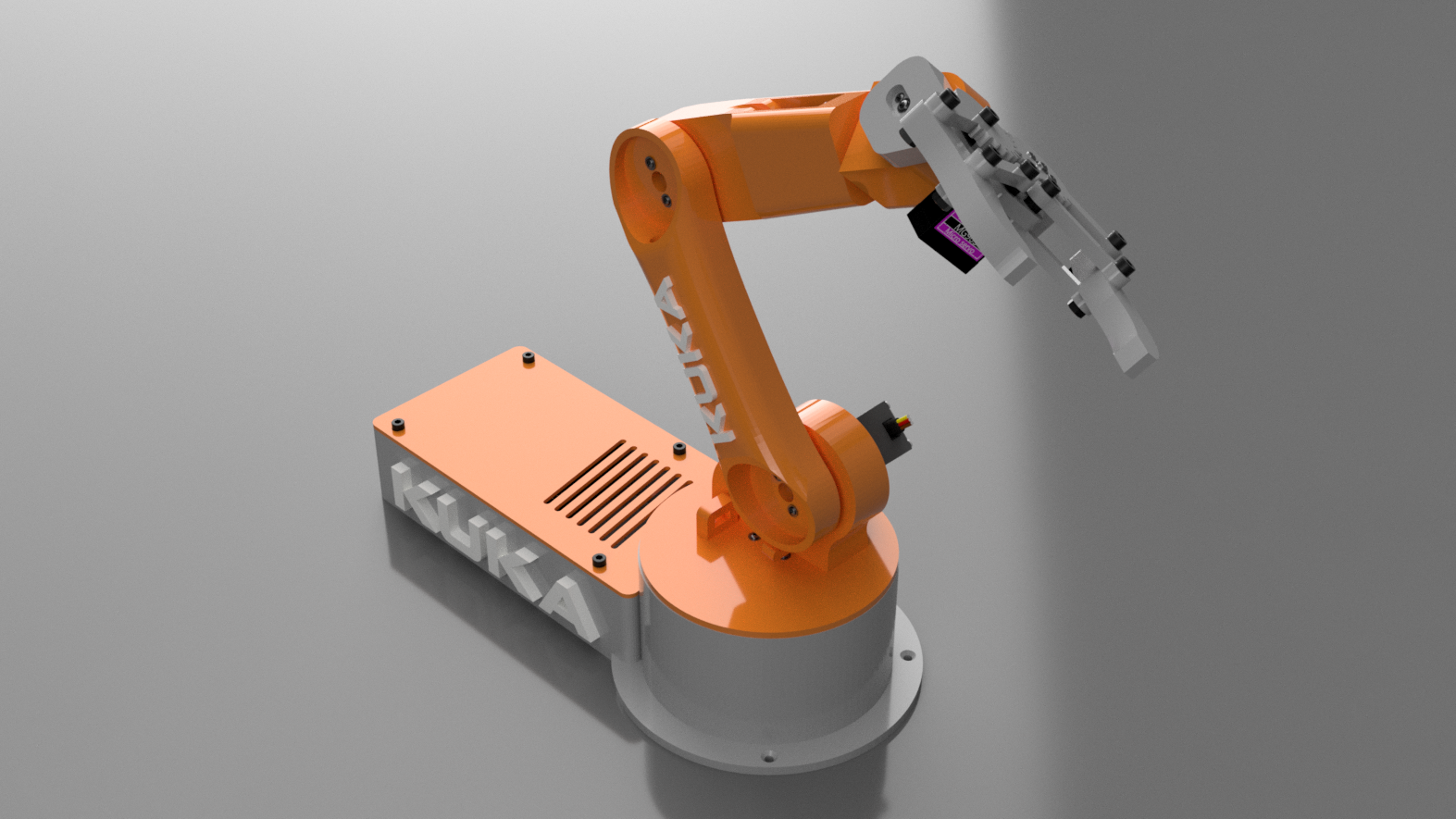 Brazo Robotico KUKA Arduino by Antonio Barranco | Download free STL ...