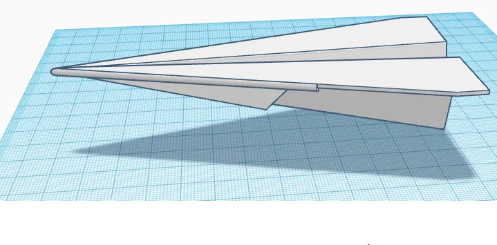 3D Printable Paper Airplane by Mason Webster | Download free STL model ...