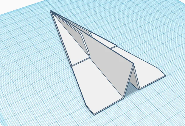 3D Printable Paper Airplane by Mason Webster | Download free STL model ...