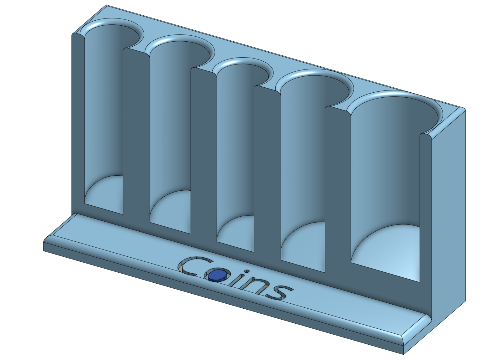 Desk Coin Sorter by Wesley_Makes | Download free STL model | Printables.com