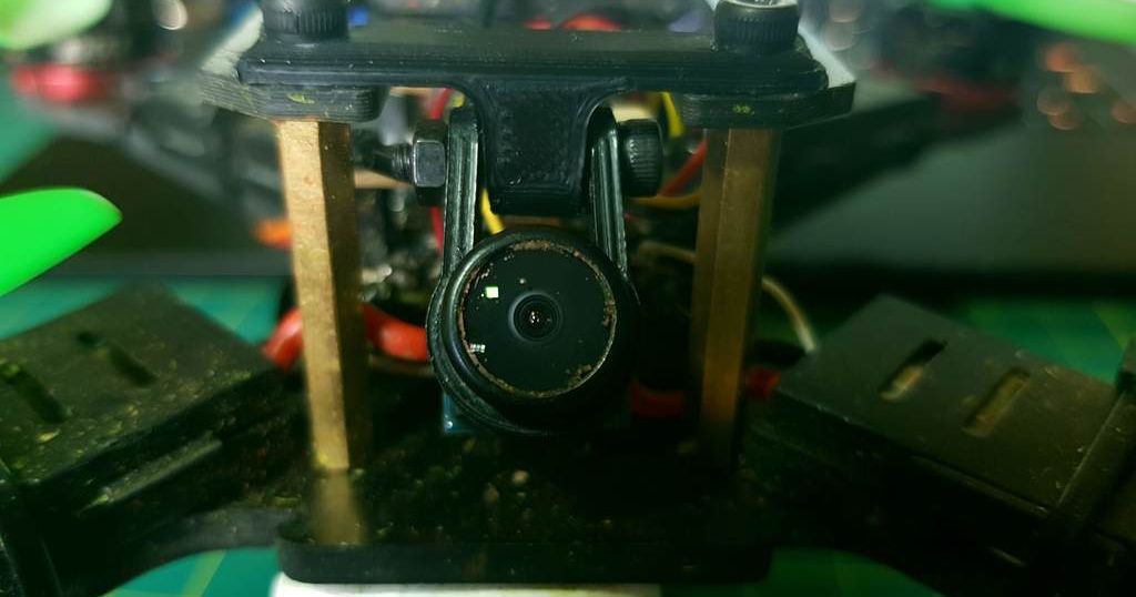 Universal 30mm FPV Quad Camera Support by emab | Download free STL ...