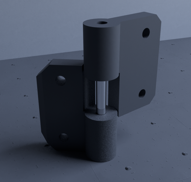 45° Hinge for PrintColsure project por Sandeagle | Descargar modelo STL ...