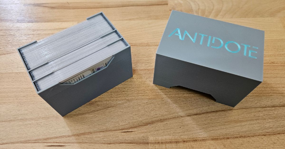 ANTIDOTE card game case von Julia Dominiak | Kostenloses STL-Modell ...