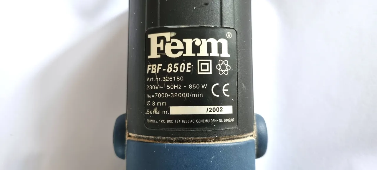 Ferm Router FBF-850E Baseplate by Erwin | Download free STL model ...