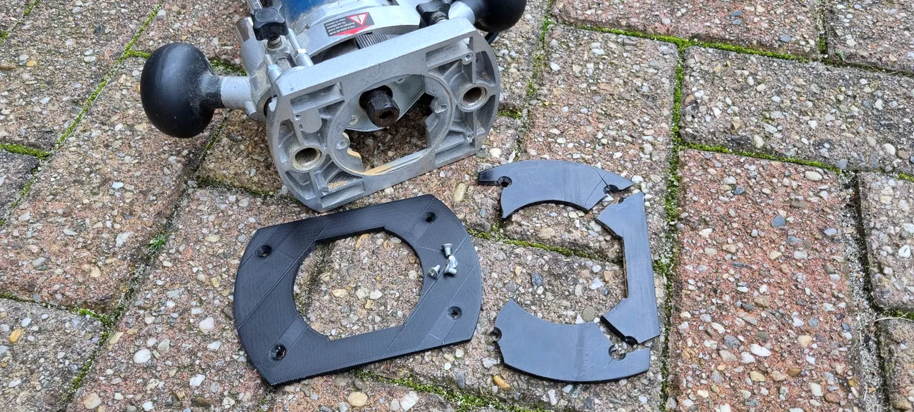 Ferm Router FBF-850E Baseplate by Erwin | Download free STL model ...