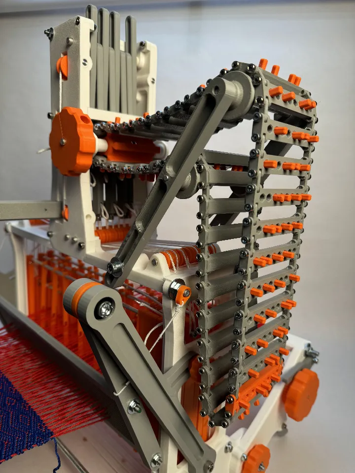 Stiffening upgrade for 3D printed loom by Fraens | Download free STL ...