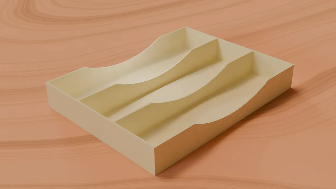 Cutlery Tray / Drawer by Gjörk | Download free STL model | Printables.com
