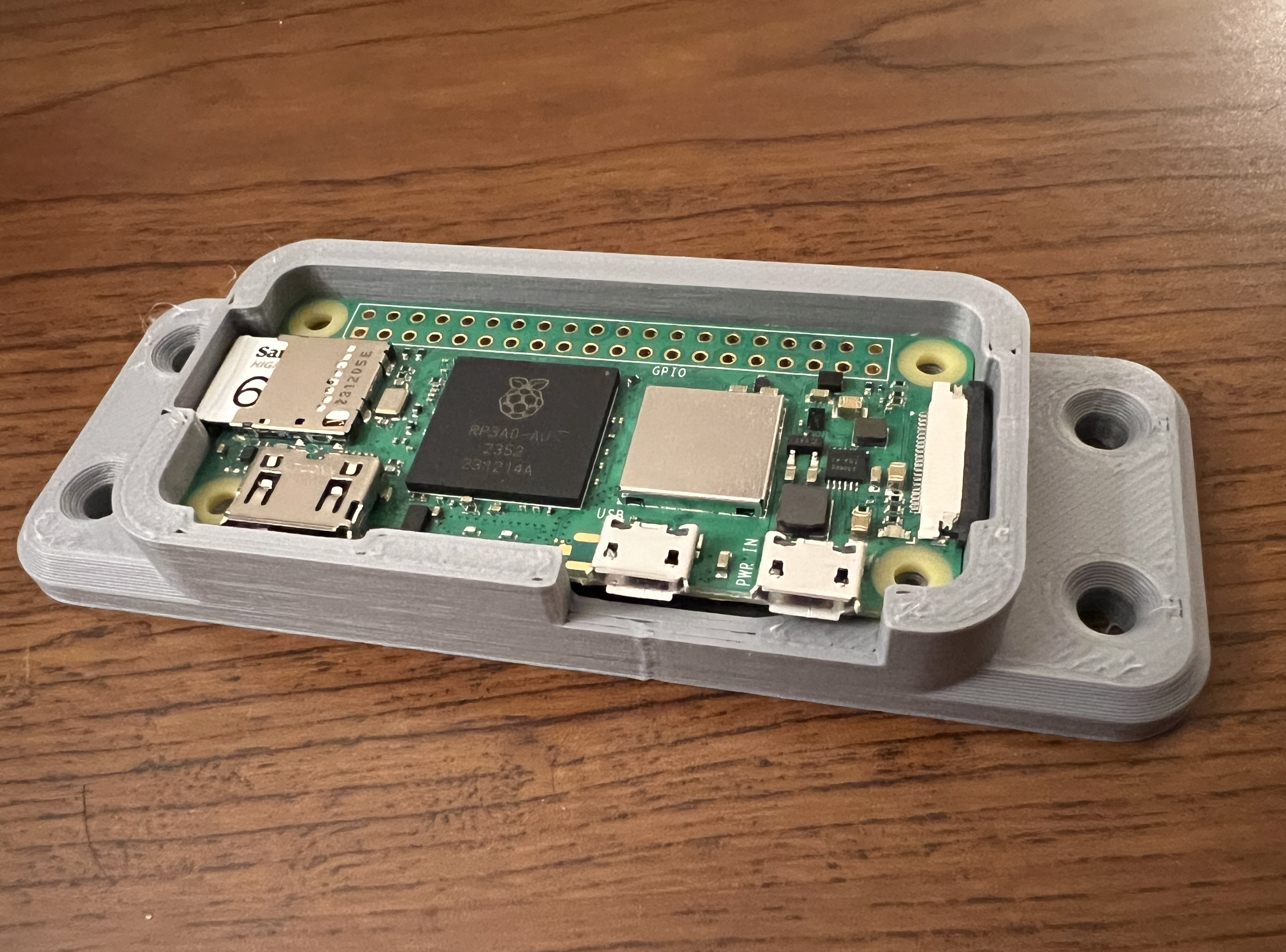 Raspberry Pi Zero 2 W enclosure case (customizable housing!) by Chris ...