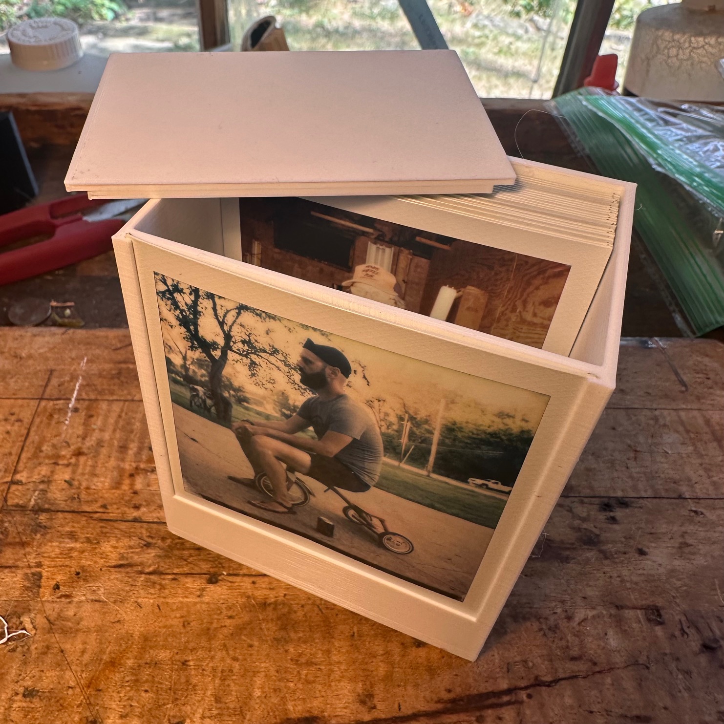 Polaroid Picture Display Storage Box & Frame by Buck Walker | Download ...