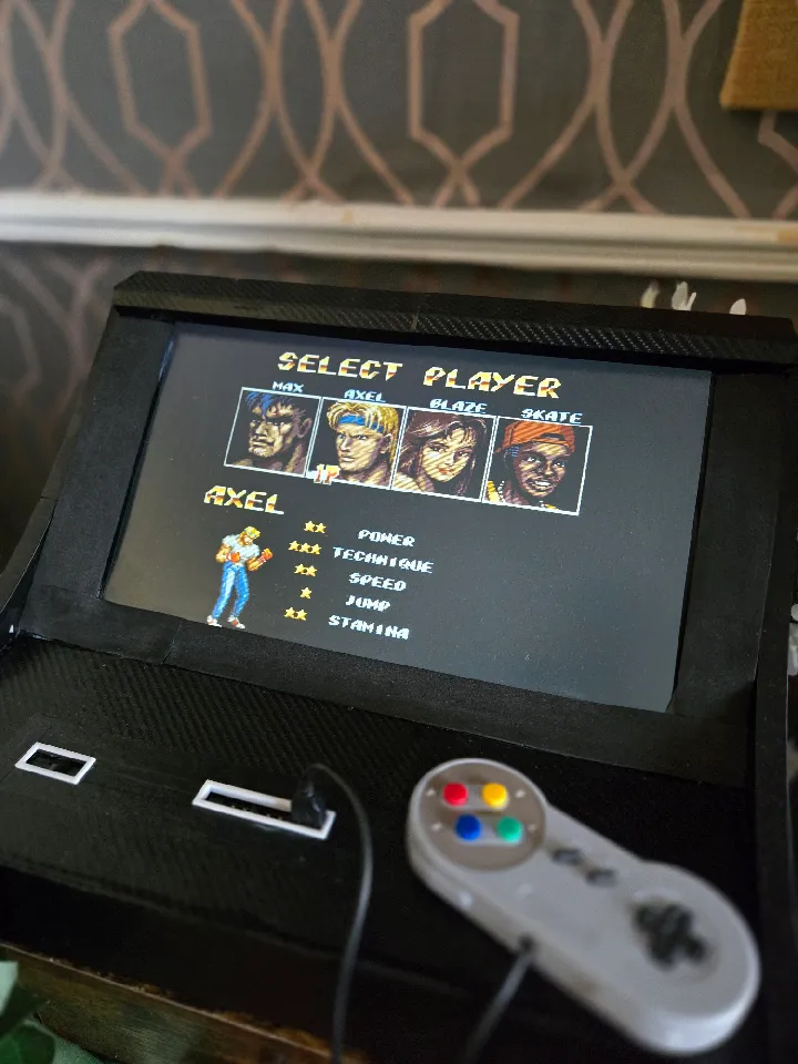 3D-Printed Bartop Video Game Arcade by Vader | Download free STL model ...