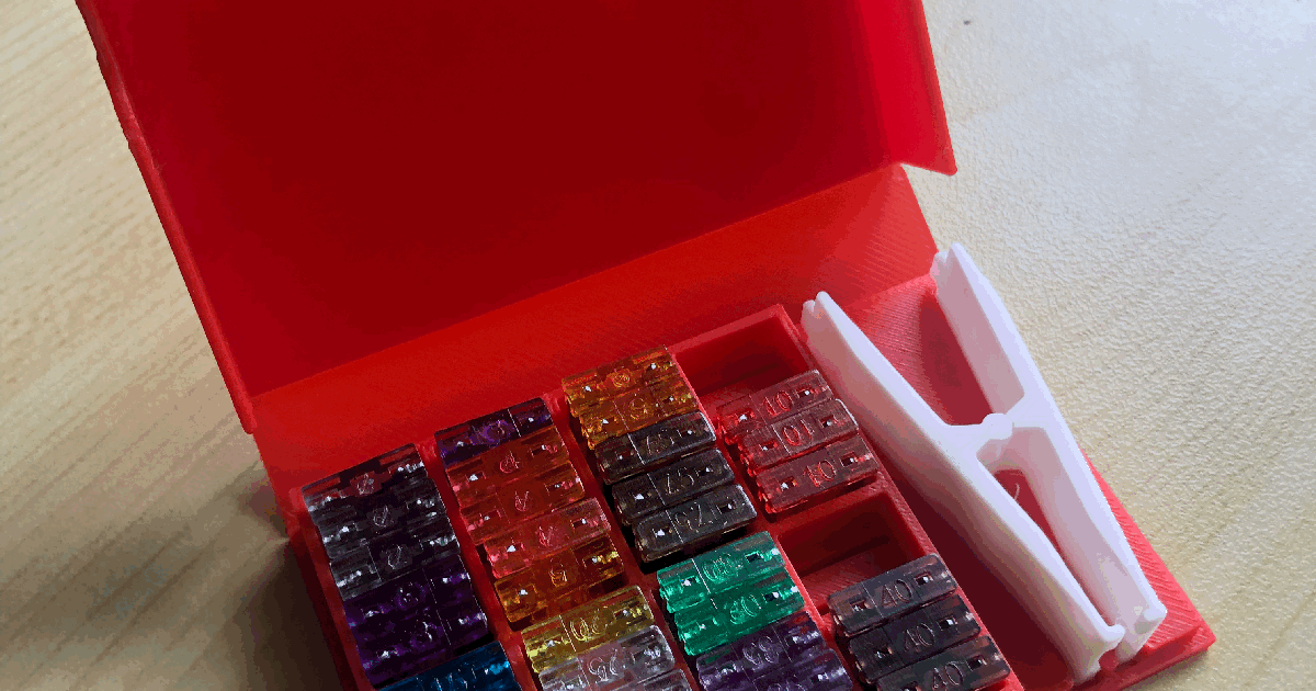 Fuse case for low profile mini fuses od autora Chey | Stáhněte si ...
