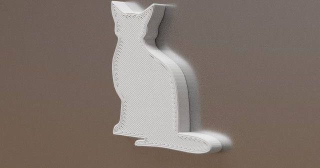 Refrigerator Cat Magnet by Simmer65 | Download free STL model ...