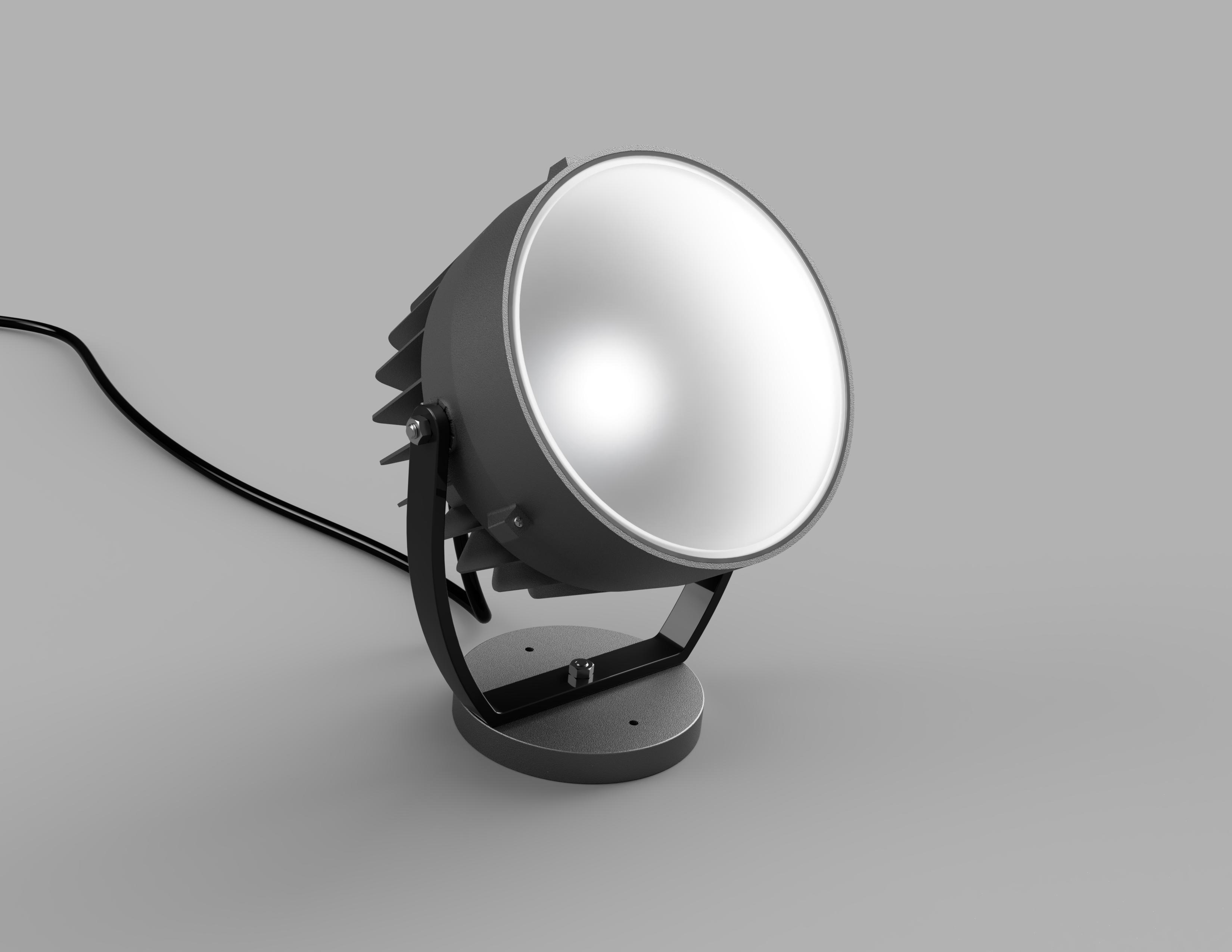 Vintage industrial spotlight adjustable by JessR | Download free STL ...