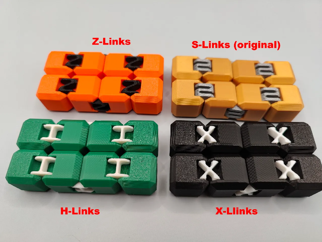 Infinity Cube with “H”, “Z” and “X” Links by Reamo | Download free STL ...