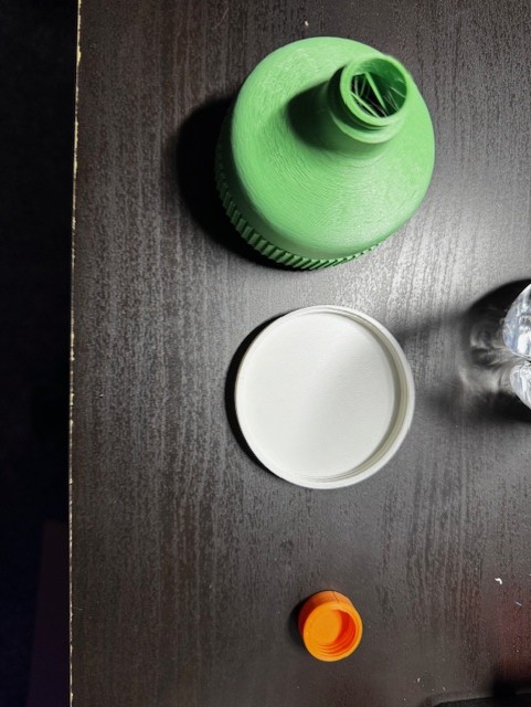 Protein / Water Bottle Funnel by graciasc | Download free STL model ...