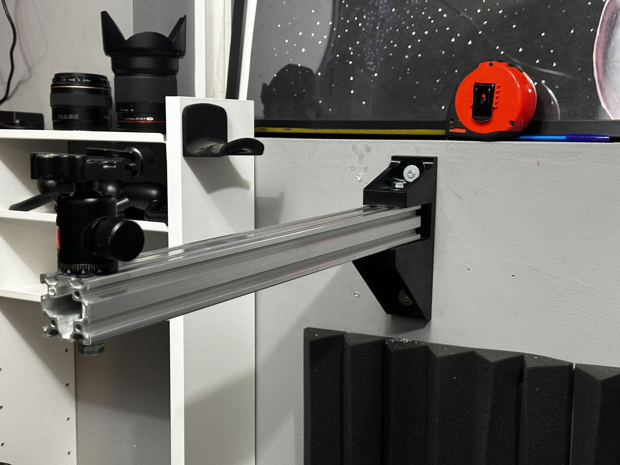 Camera Folding Arm Wall Mount by MrExo | Download free STL model ...