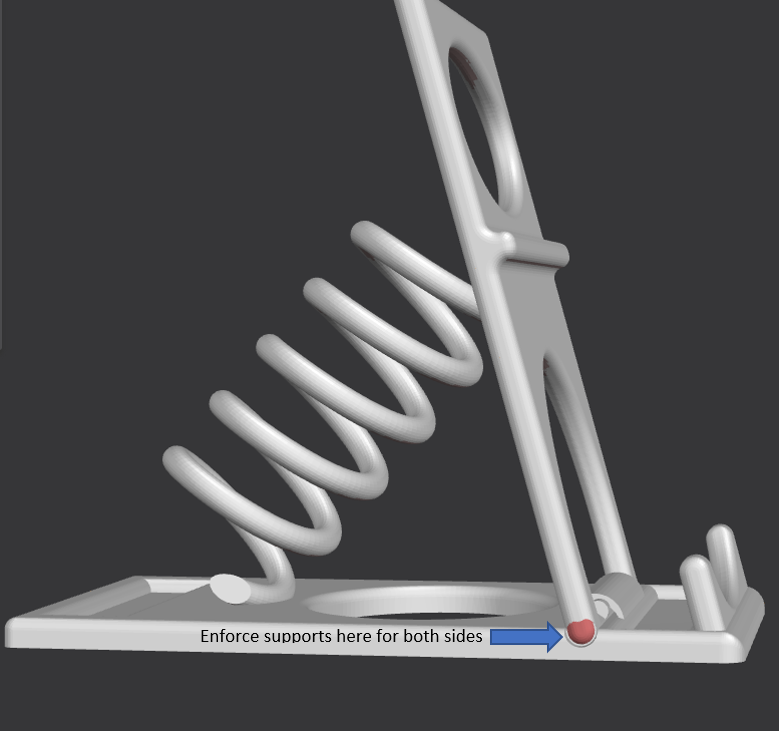 Springy Phone Stand / Holder by cwlewis11 | Download free STL model ...