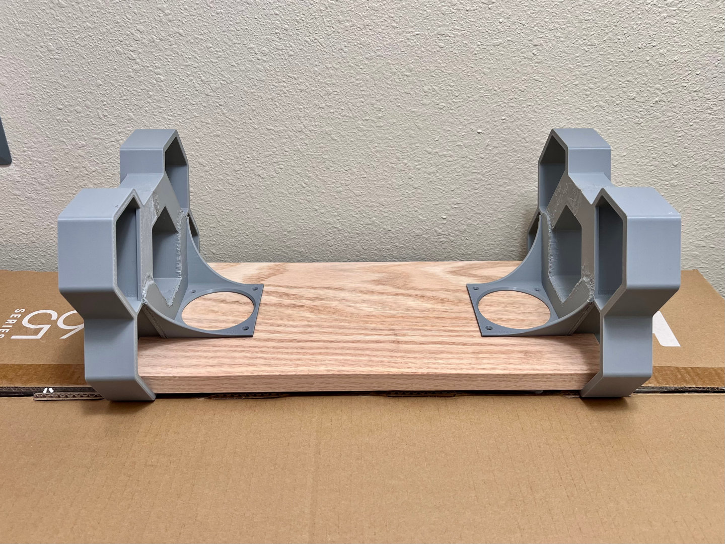 Hex-Themed Monitor Riser/Keyboard Shelf by Kodagraphy | Download free ...