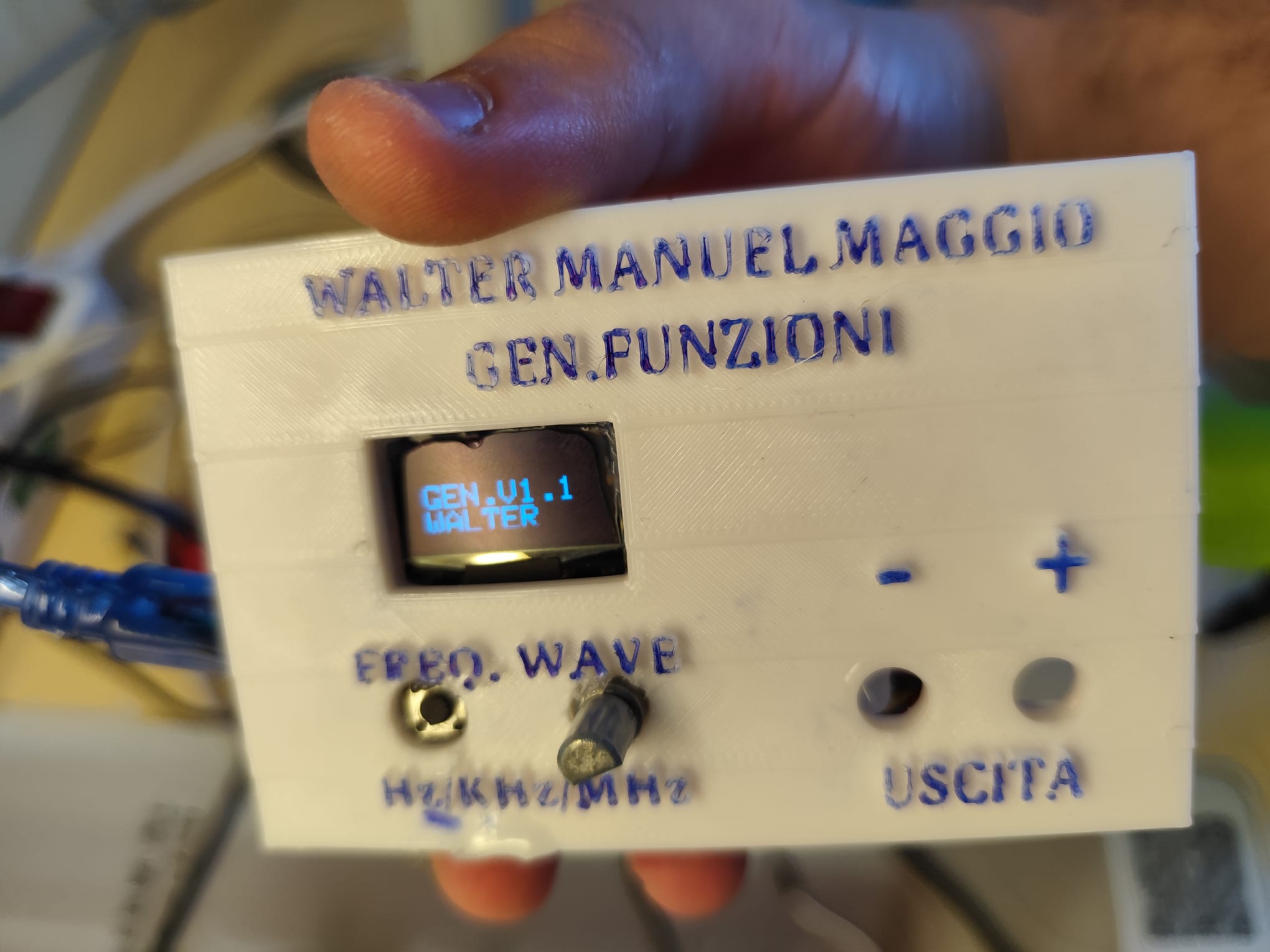 GENERATORE DI FUNZIONO CON ARDUINO NANO E AD9833 von walter-06 | Printables Store